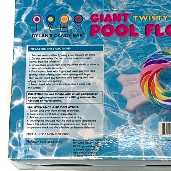 Dylan's Candy Bar | Swim | Inflatable Giant Whirly Twisty Candy Pool ...